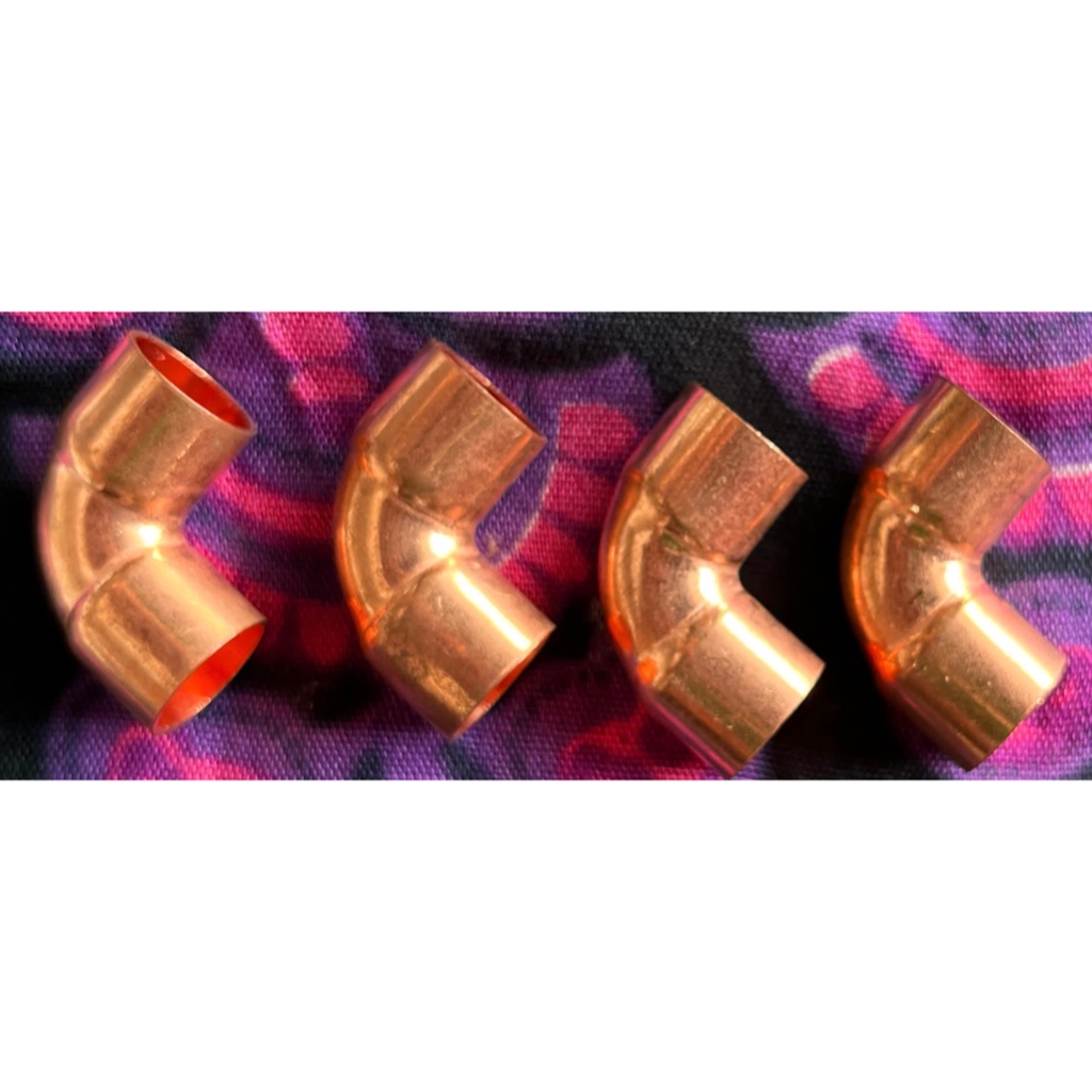 Jual ELBOW TEMBAGA 1/4 3/8 1/2 5/8 3/4 7/8 inch elbow pipa knee tembaga | Shopee Indonesia