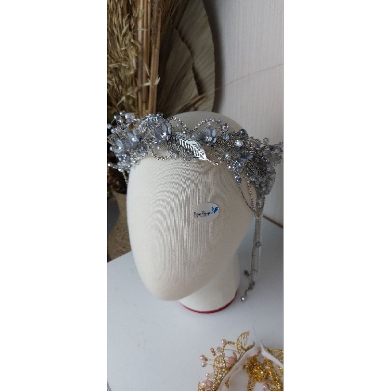 Jual Mahkota permata cangkang handmade ful mutiara | Shopee Indonesia