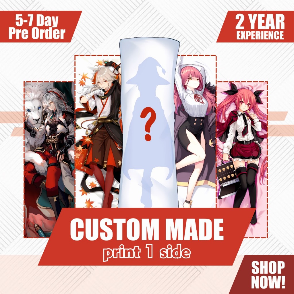 Jual Dakimakura Custom Waifu/Husbando Anime (Cover Only) | Shopee Indonesia