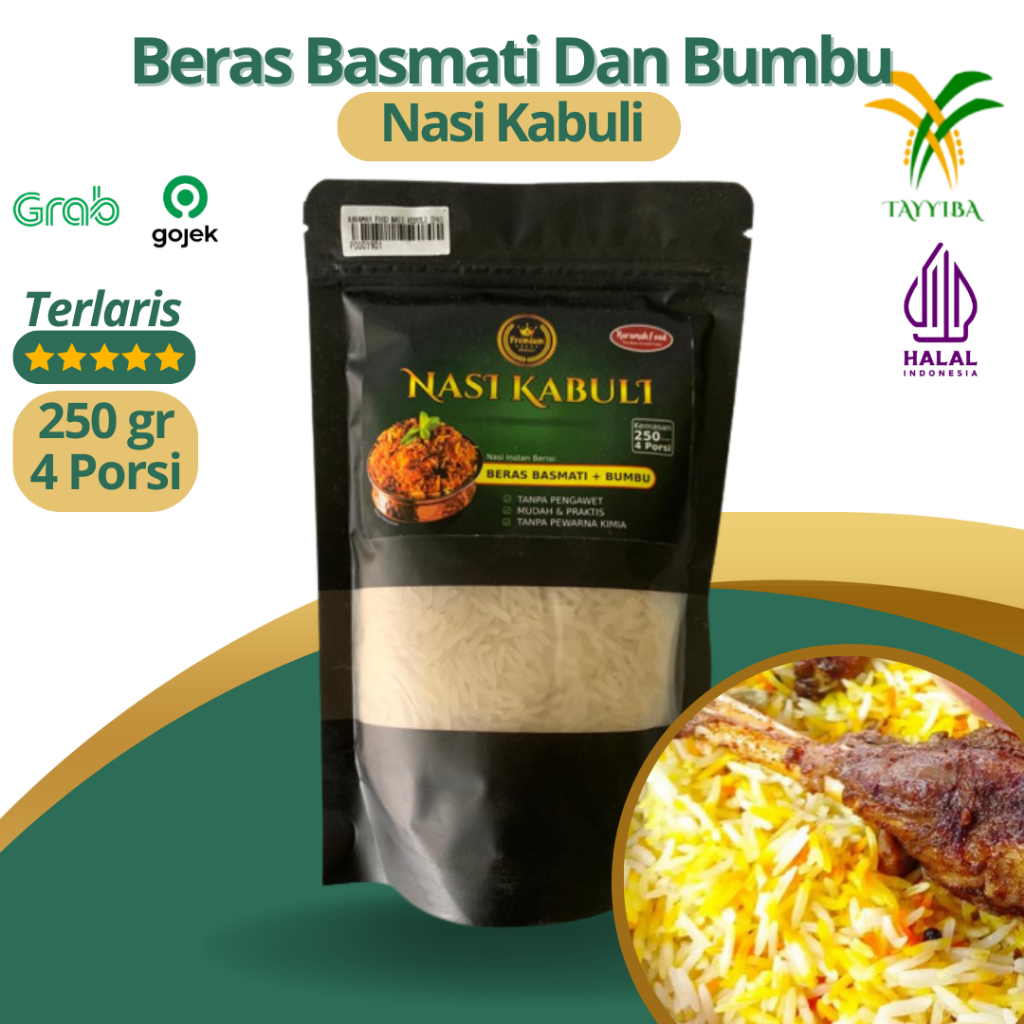 Jual Beras Basmati Dan Bumbu Kebuli Praktis Aroma Harum Berkualitas ...