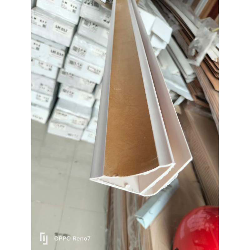 Jual list pvc list profil pvc list tembok pvc 6cm | Shopee Indonesia