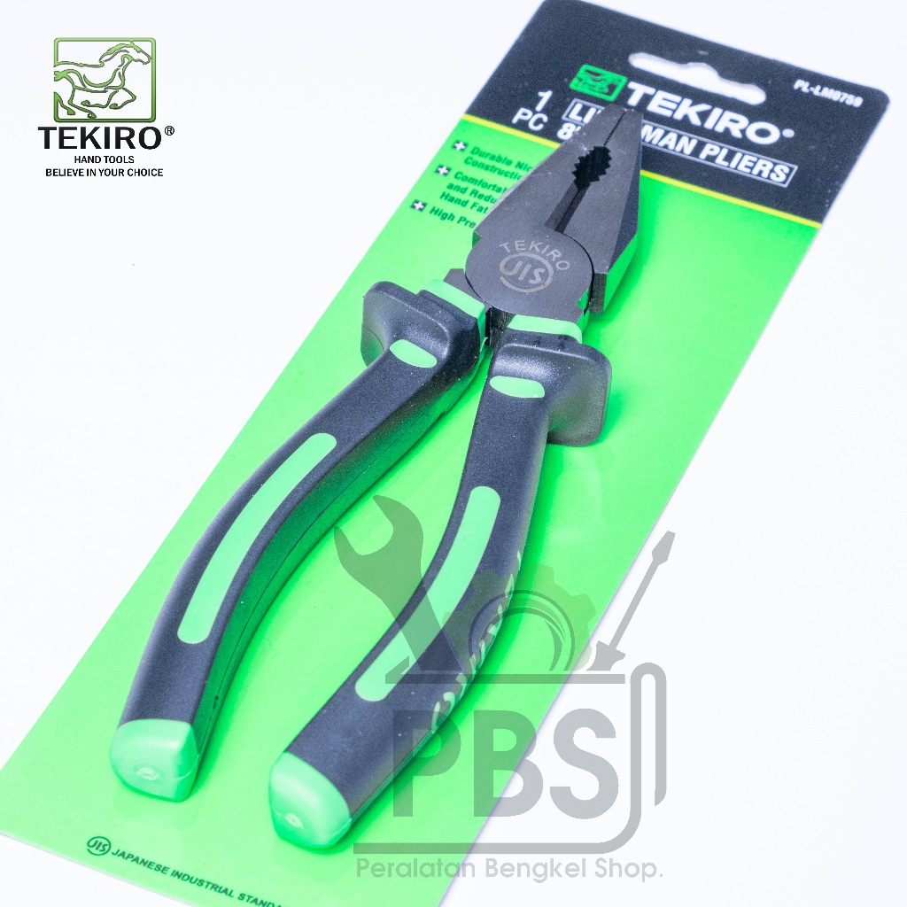 Jual Tang kombinasi TEKIRO 8" ORIGINAL . tang penjepit pemotong . Alat ...