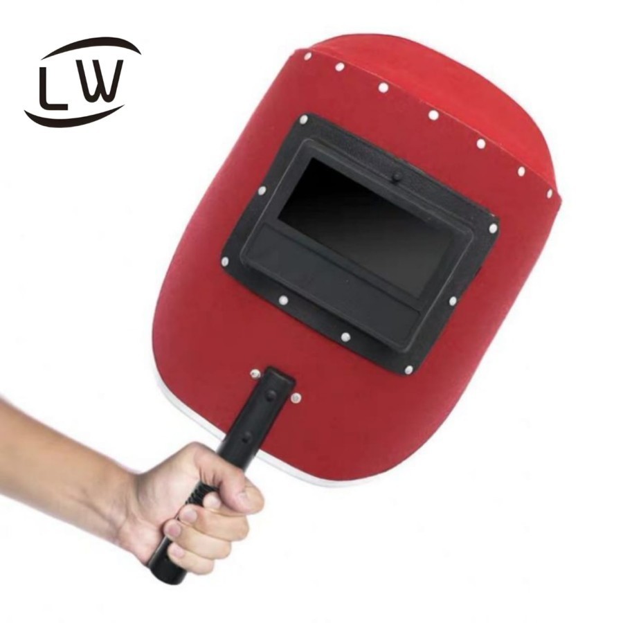 Jual TOPENG LAS / KEDOK LAS MODEL PEGANG MERAH HIGH QUALITY | Shopee ...