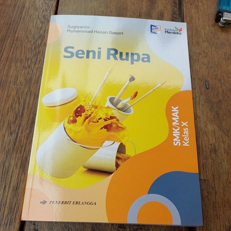 Jual seni rupa untuk smk kelas X penerbit erlangga kurikulum merdeka | Shopee Indonesia