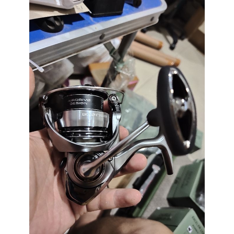 Jual reel daiwa exceler lt 1000 2500 3000 4000 5000 6000 keluaran 2023 warna silver mirip exist ...