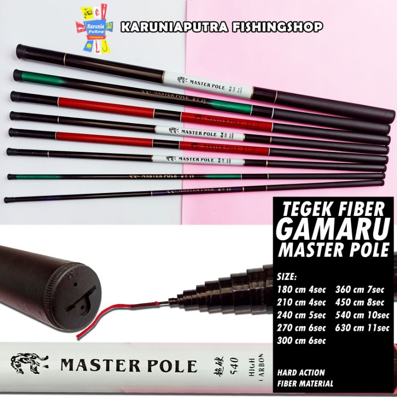 Jual Master Pole Gamaru Tegek Fiber | Shopee Indonesia