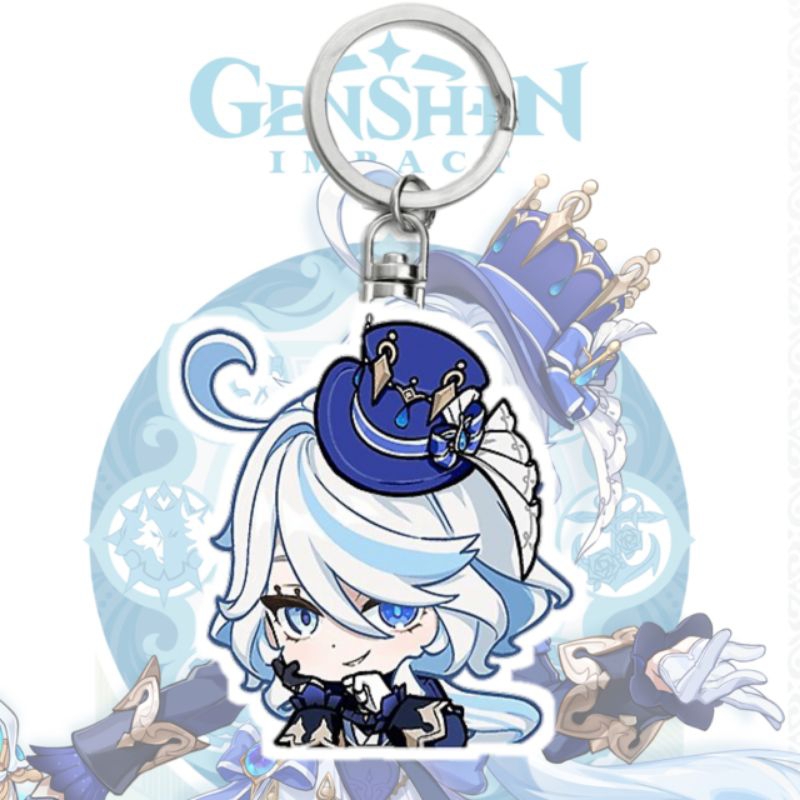 Jual gantungan kunci akrilik,gantungan kunci genshin impact,gantungan kunci gemshin impact ...