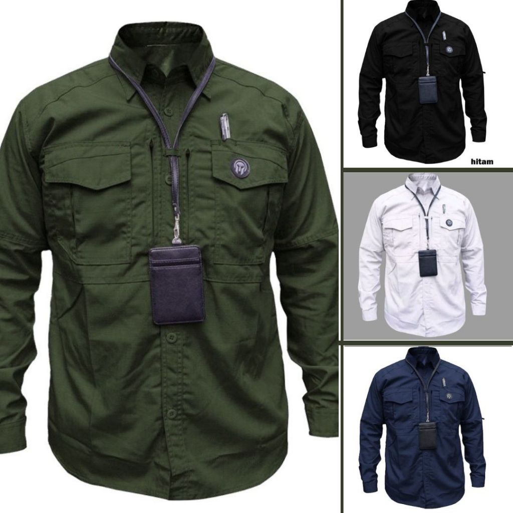Jual Bakas store - kemeja lengan panjang polos M-tac original terbaru ...