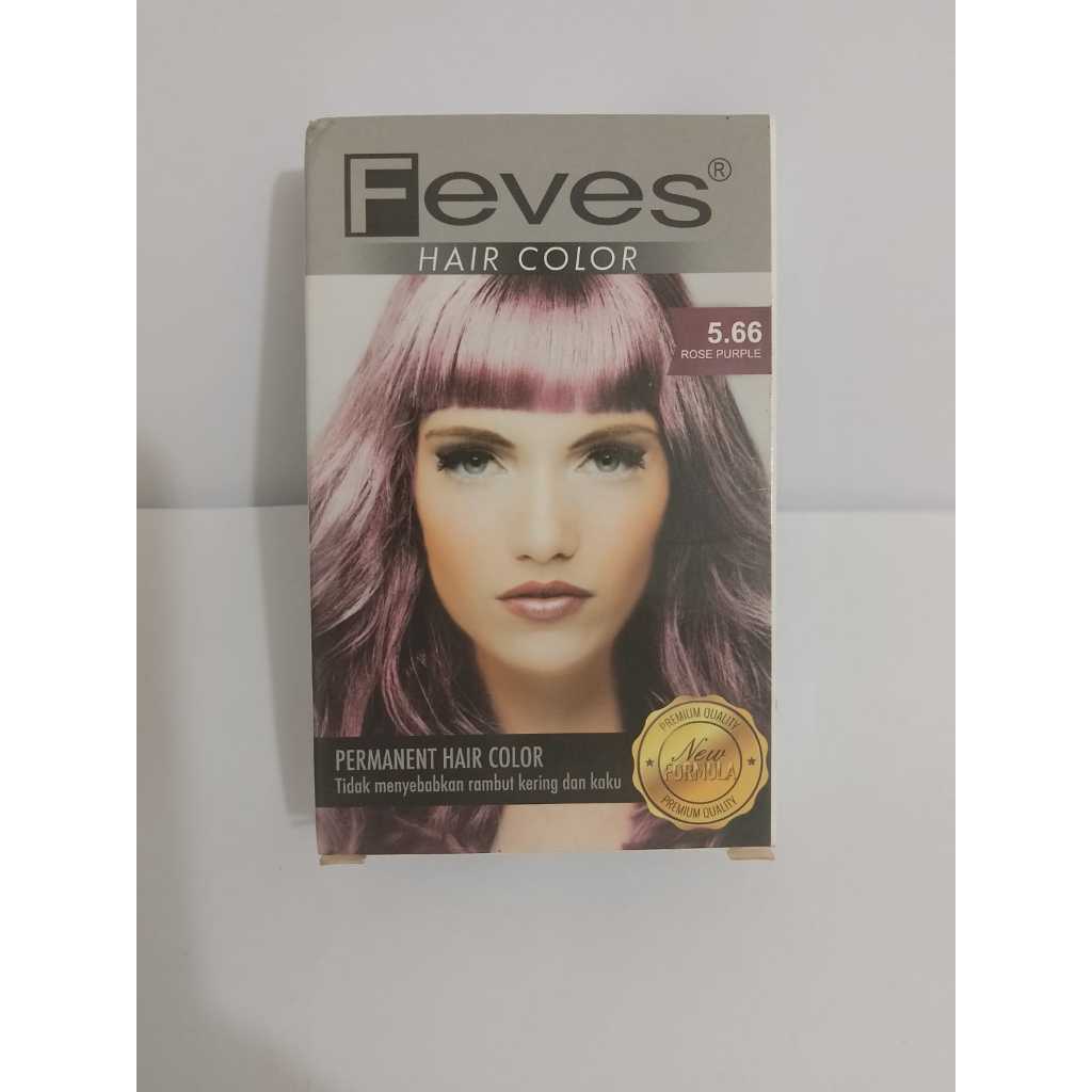 Jual Pewarna Rambut Feves Hair Color 40ml | Shopee Indonesia