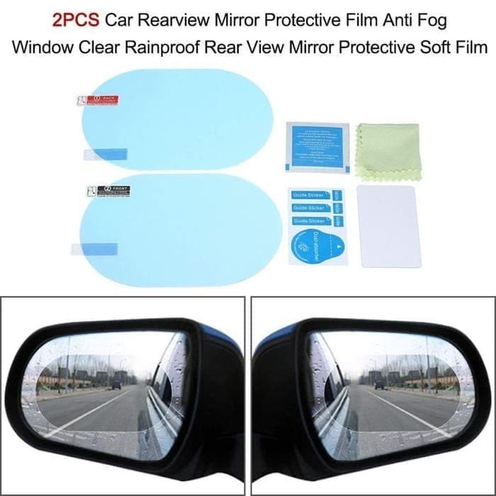 Jual Stiker Anti Air Embun ScreenGuard Kaca Spion Mobil Fog RainProof ...