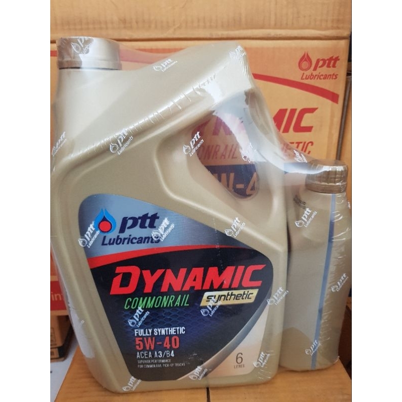 Jual Ptt dynamic commonrail 5w40 6+1L | Shopee Indonesia