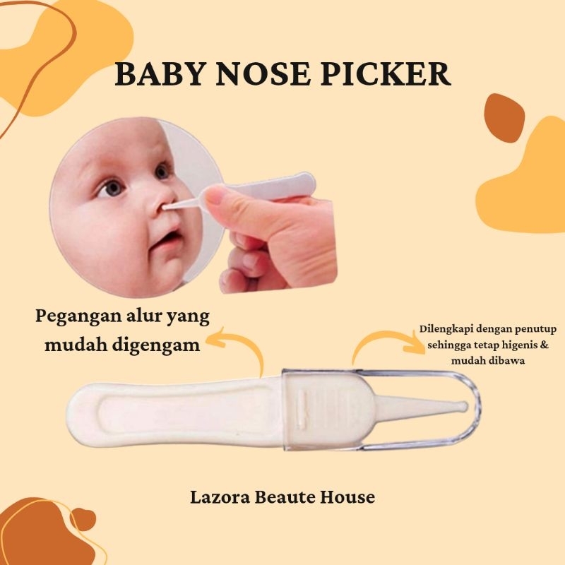 Jual BABY NOSE PICKER PENJEPIT KOTORAN HIDUNG BAYI PINSET BAYI | Shopee ...