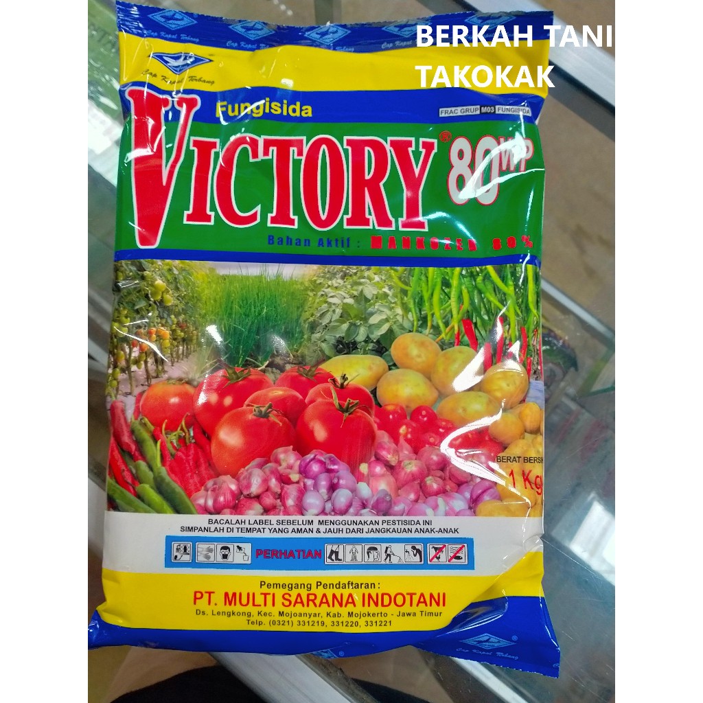 Jual FUNGISIDA VICTORY 80 wp ukuran 1kg | Shopee Indonesia