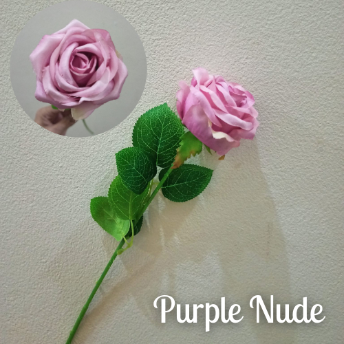 Jual MAWAR SINGLE STEM BUNGA MAWAR TANGKAI ARTIFICIAL FLOWER BUNGA ROSE ...