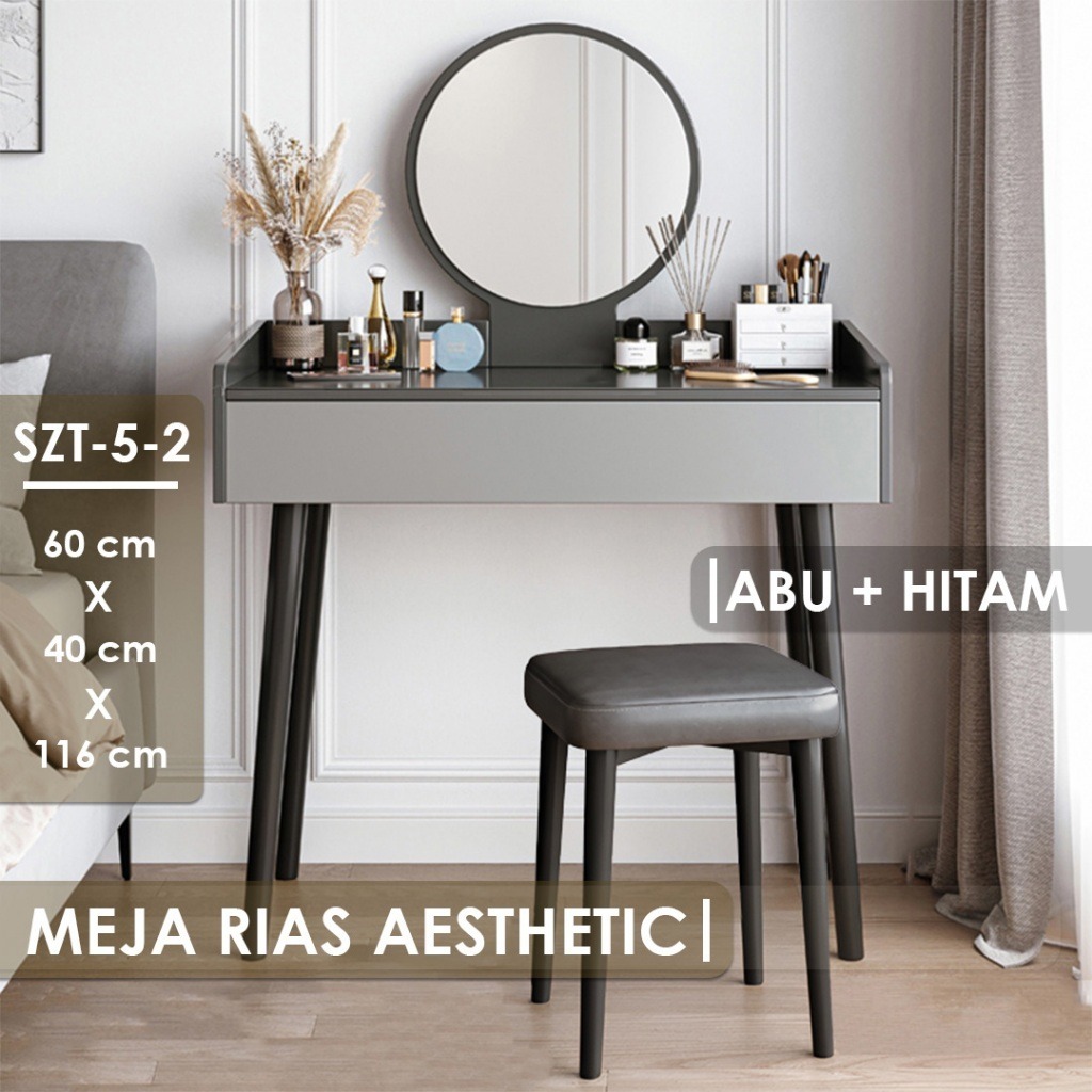 Jual Meja Minimalis Meja Kamar Tidur Meja Rias Dengan Cermin/ Meja ...