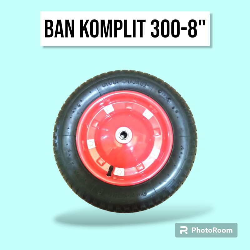 Jual PROMO!!! Ban Hidup Gerobak Komplit Ukuran 8 Inch Ban Pompa Roda ...