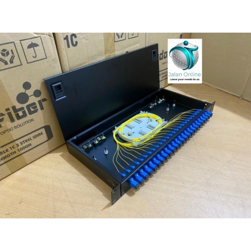 Jual OTB 12 Core 24 Core SC ODF Wall 12 Core 24core lengkap pigtail / kosongan | Shopee Indonesia