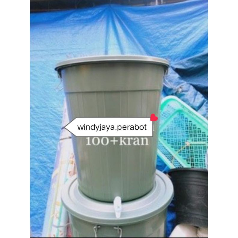 Jual Ember AMP 100 Liter + Kran include Kran | Shopee Indonesia