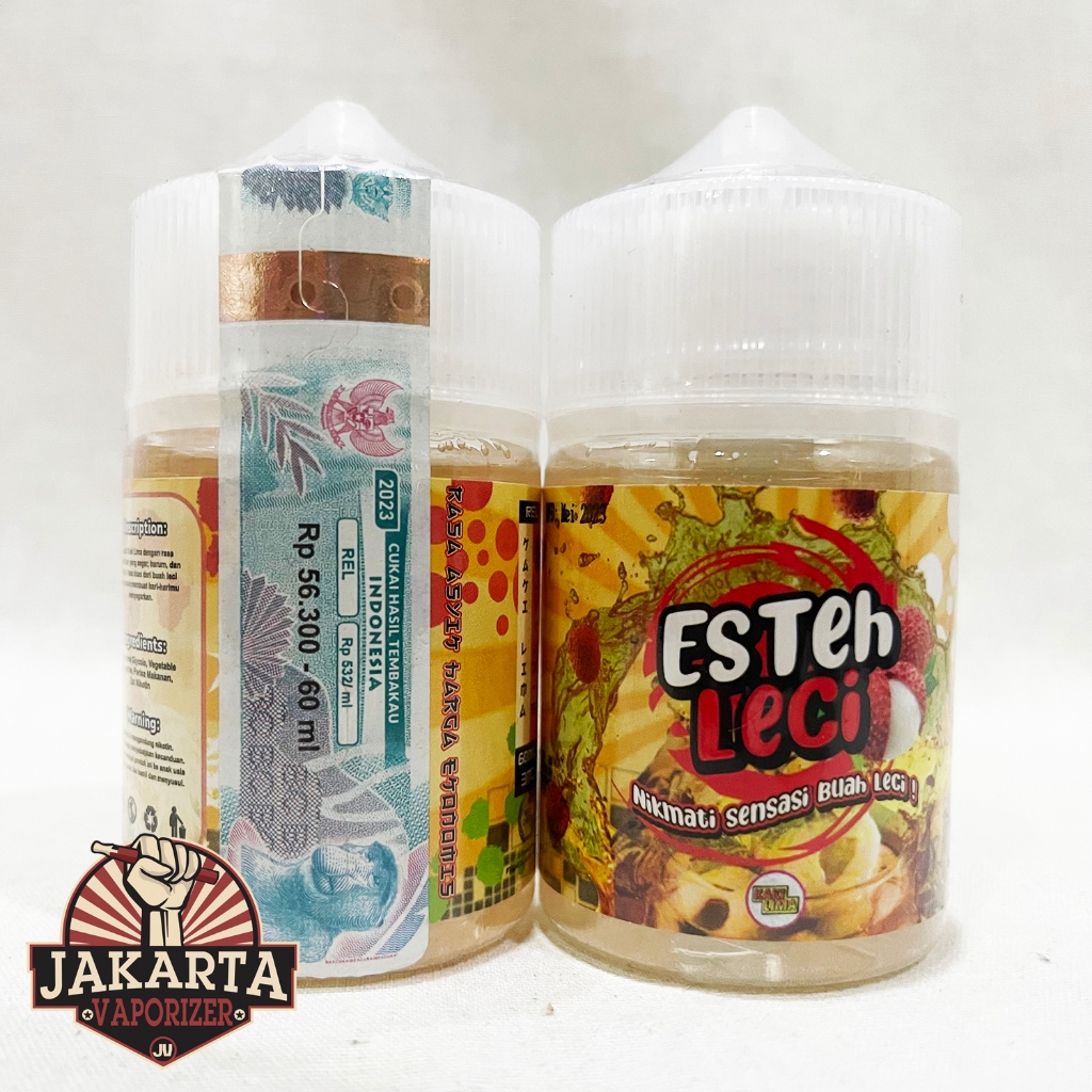 Jual KAKI LIMA ES TEH LECI LYCHEE 60ML 3MG BY KAKILIMA | Shopee Indonesia