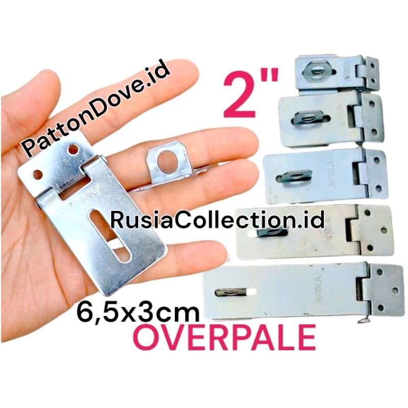 Jual OVERVAL GEMBOK 2" GALVANISPLATE CANTOL GEMBOK OVERPALE PLAT TEBAL ...