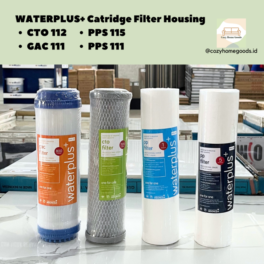 Jual Isi Filter Air Housing - Refill FIlter Cartridge - Filter Housing ...