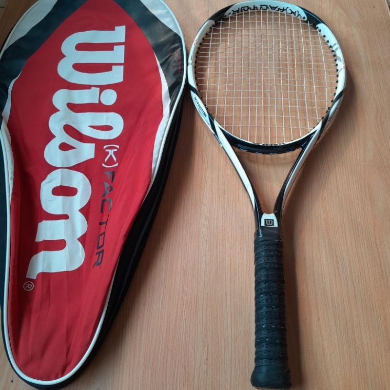 Jual ORIGINAL RAKET TENIS WILSON KFACTOR SIX TWO MULUS | Shopee Indonesia