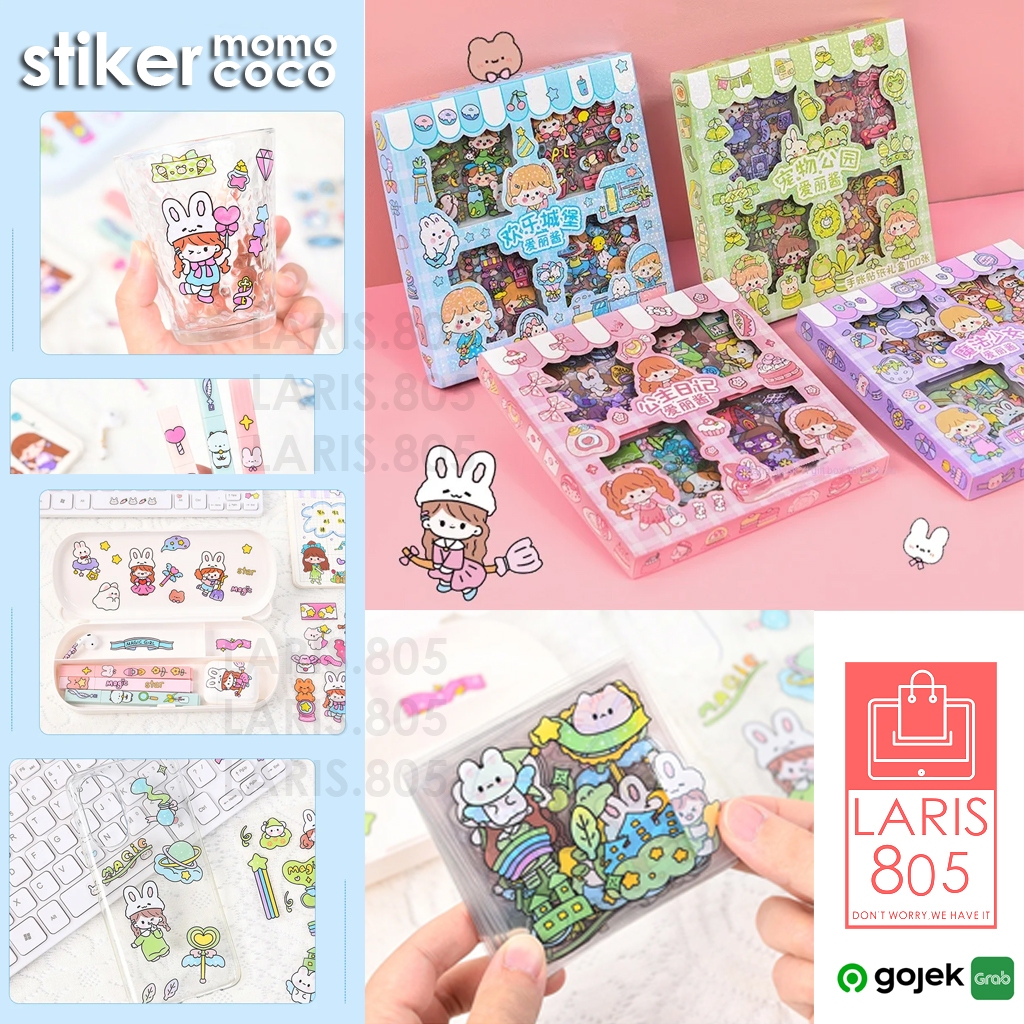 Jual Sticker Momo Coco Kartun Explore Sticker Waterproof Sticker Korea ...
