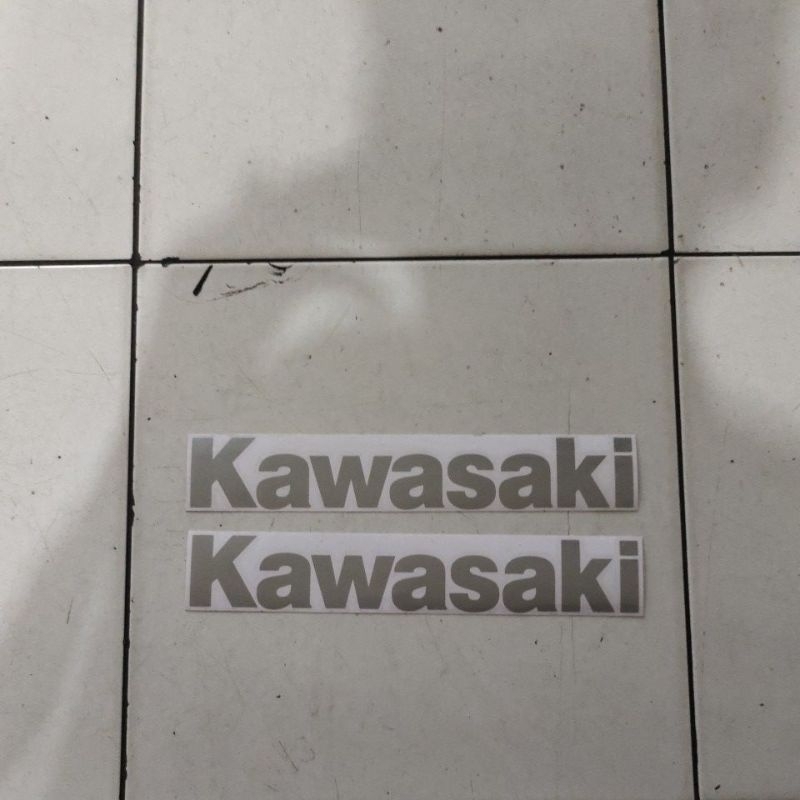 Jual stiker tulisan KAWASAKI tangki ninja | Shopee Indonesia