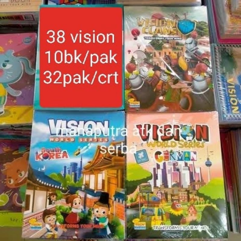 Jual buku tulis vision isi 30 lembar | Shopee Indonesia