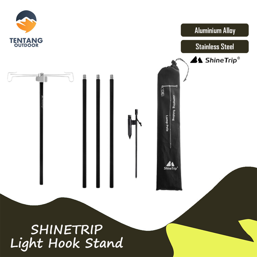 Jual SHINETRIP Tiang Lampu Camping Aluminium Alloy Light Stand ...