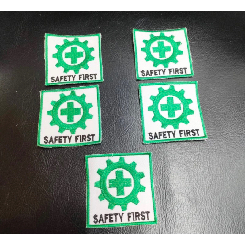 Jual LOGO SAFETY FIRST K3 MURAH / Logo Seragam Kerja / Logo Seragam ...