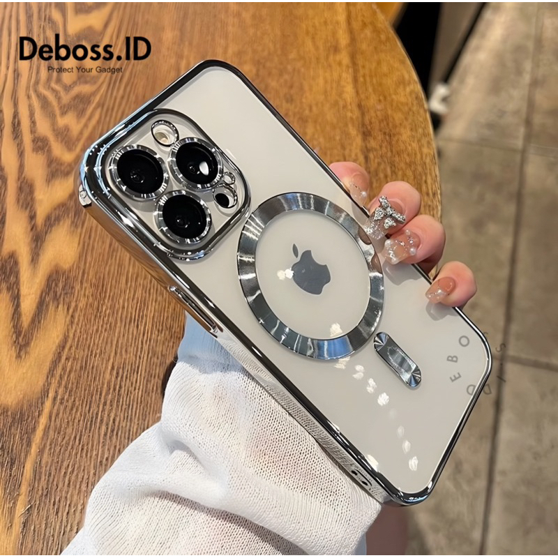 Jual PREMIUM CASE ELECTROPLATING METALIC MAGSAFE IP 11 12 13 14 15 PRO ...