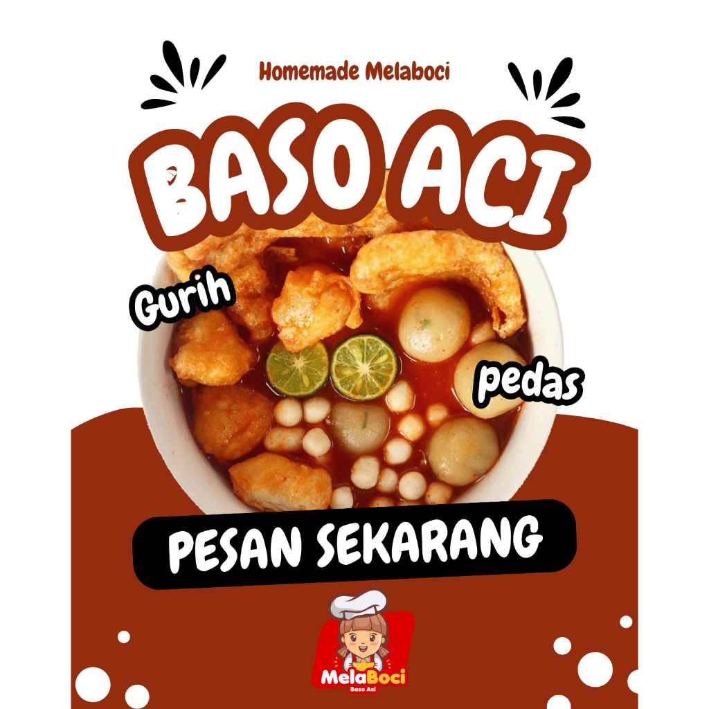 Jual BASO ACI HOMEMADE boci isi12 bakso aci termurah ayam suir bapper ...