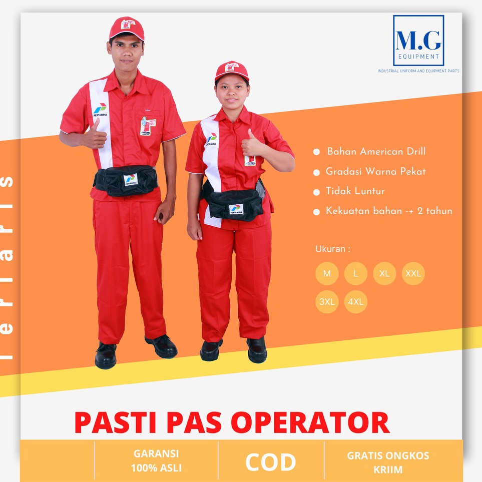 Jual Seragam Spbu Operator Pengawas Ob Teknisi Pertamina Pasti Pas ...