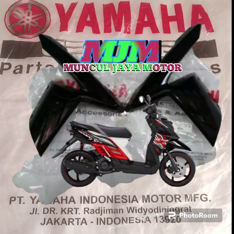 Jual SAYAP DEPAN KANAN KIRI YAMAHA XRIDE X-RIDE 115 HITAM ORIGINAL ...