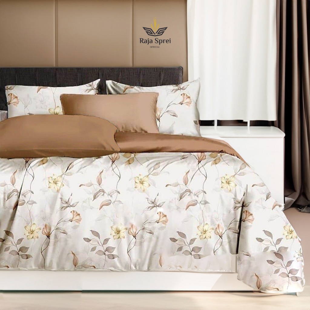 Jual Sprei Set Katun Jepang Lokal CVC Motif Bunga Aesthetic Original ...
