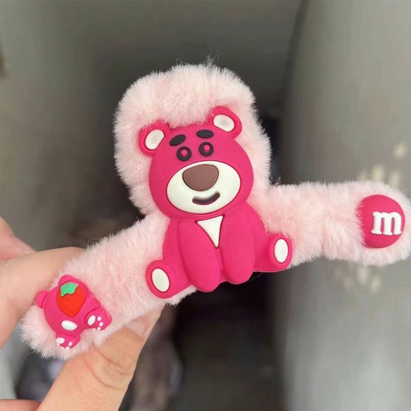 Jual COD ️Bando Lotso Karakter Telinga Bear Lucu Korea Beruang Stroberi ...