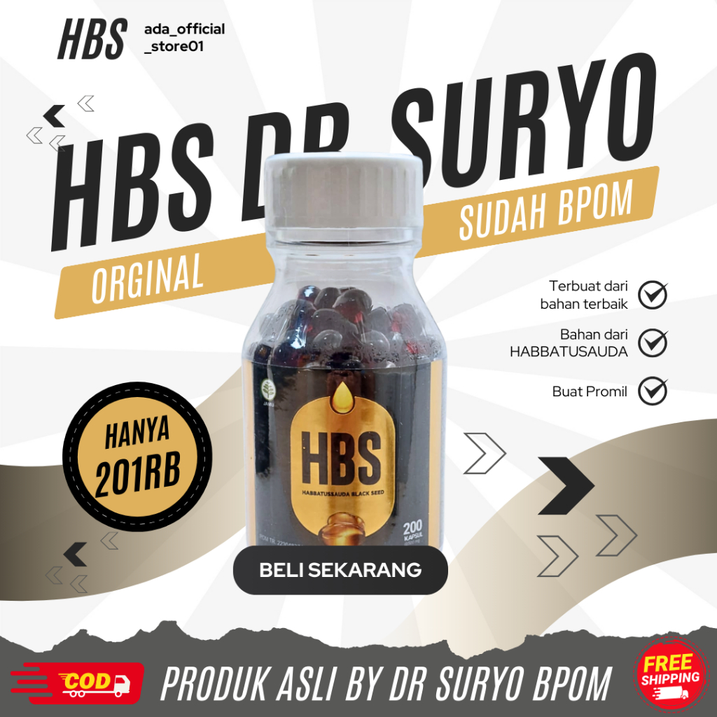 Jual HBS by dr Suryo, SpOG | SoftCapsul | Premium | Promil HBS 200 ...