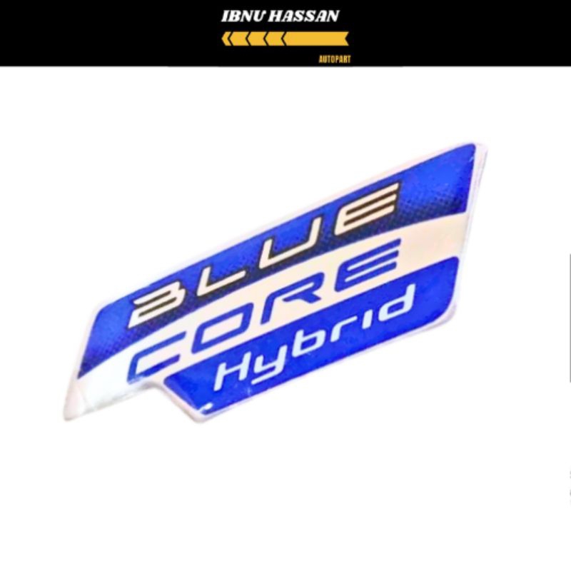 Jual Stiker motor yamaha BLUE CORE HYBRID original stiker motor yamaha | Shopee Indonesia