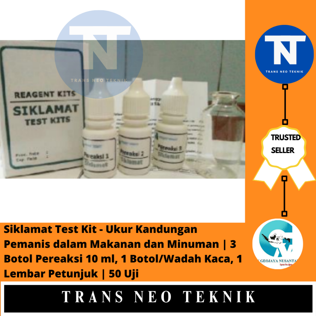 Jual Siklamat Test Kit - Ukur Kandungan Pemanis dalam Makanan dan ...