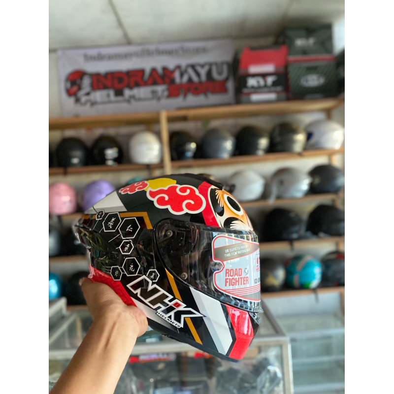 Jual NHK MARK 1 mihail - MOTIF AKATSUKI - NHK FULLFACE - NHk | Shopee ...