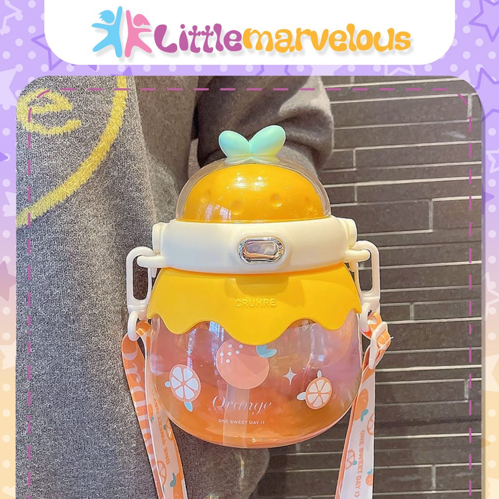 Jual BOTOL MINUM ANAK BUAH 1LITER KIDS WATER BOTTLE FRUIT CUTE LUCU ...