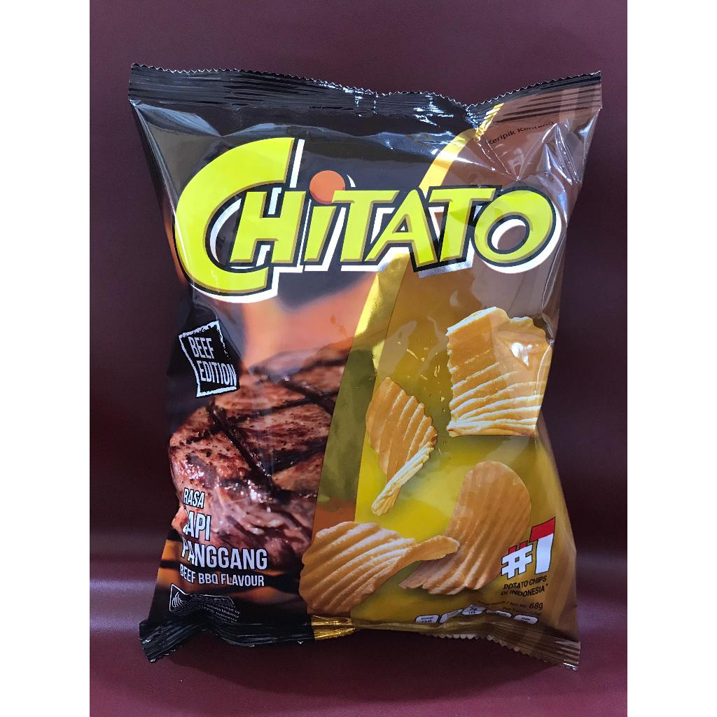 Jual Chitato Keripik Kentang Rasa Sapi Panggang 68g - Chitato V Cut ...