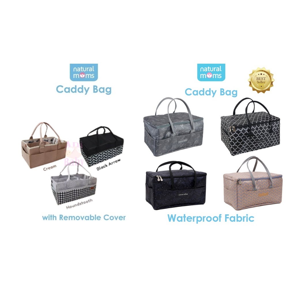 Jual Natural Moms Tas Caddy Bag/ Diaper bag | Shopee Indonesia