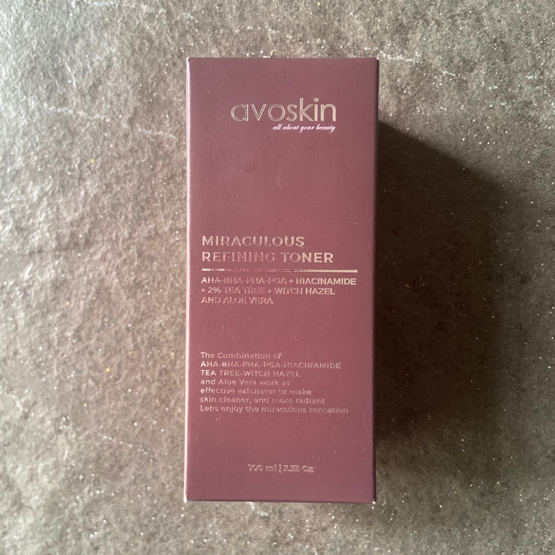 Jual Avoskin Miraculous Refining Toner 100ml | Shopee Indonesia