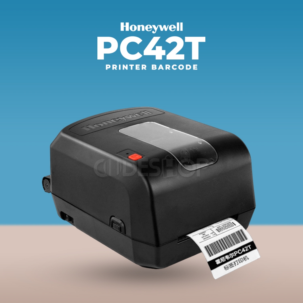 Jual Printer Barcode Honeywell PC42T Cetak Label Thermal Semicoated Port USB | Shopee Indonesia