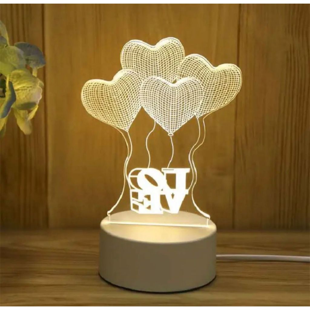 Jual LAMPU 3D ACRYLIC KALIGRAFI RAMADHAN UNIK 3 WARNA LED UNTUK KAMAR ...