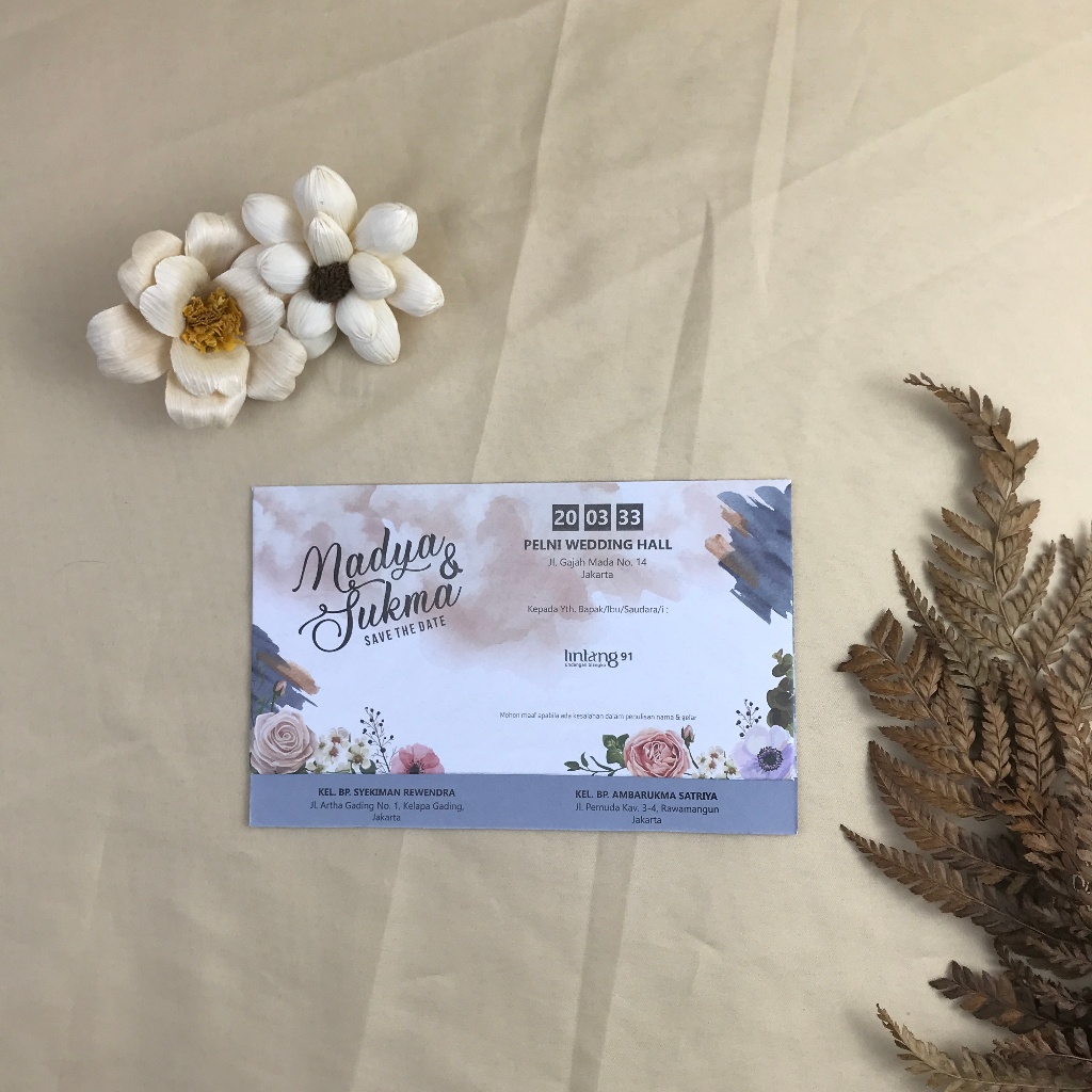 Jual Blangko Undangan Nikah LINTANG 91 | Blangko Undangan Murah | Cahaya.Undangan | Shopee Indonesia