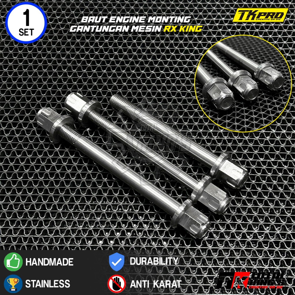 Jual baut monting gantungan mesin stanlis BY TKPRO new model probolt rx ...