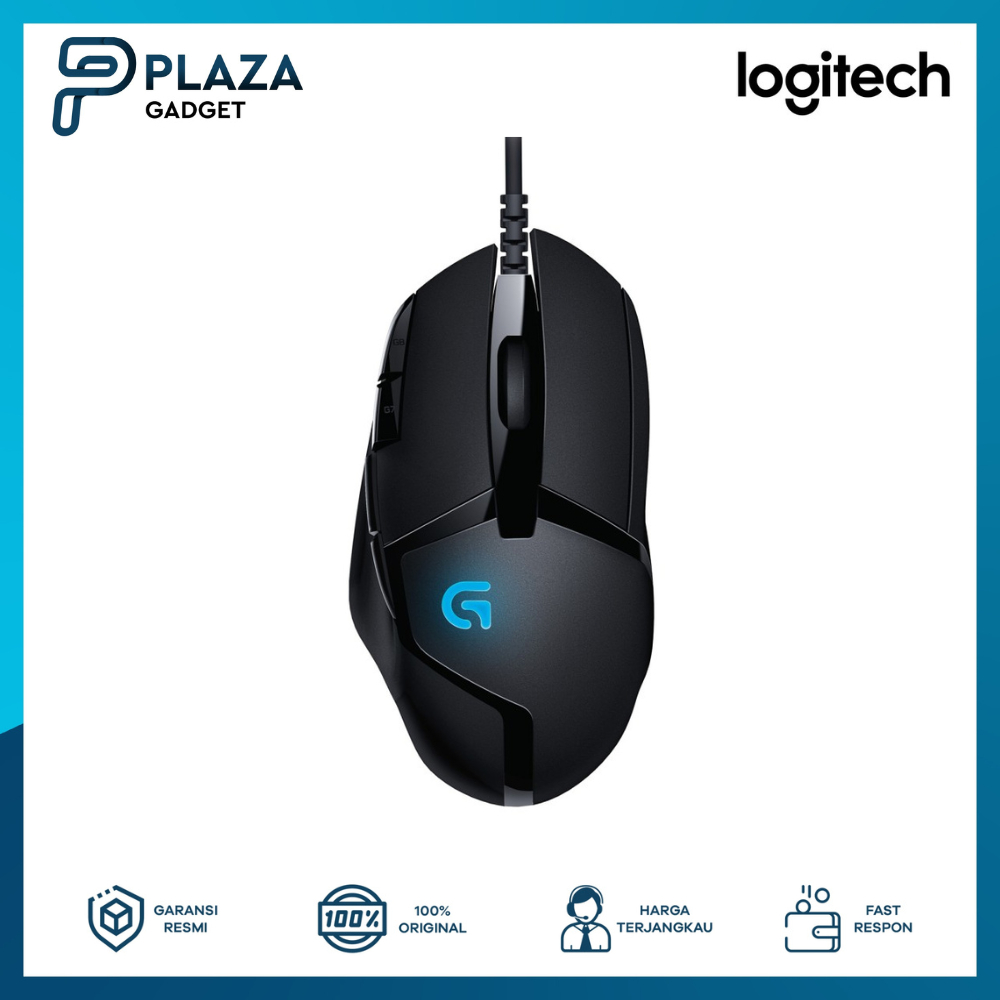 Jual Logitech G402 Hyperion Fury Mouse Gaming Wired Ultra-Fast FPS ...